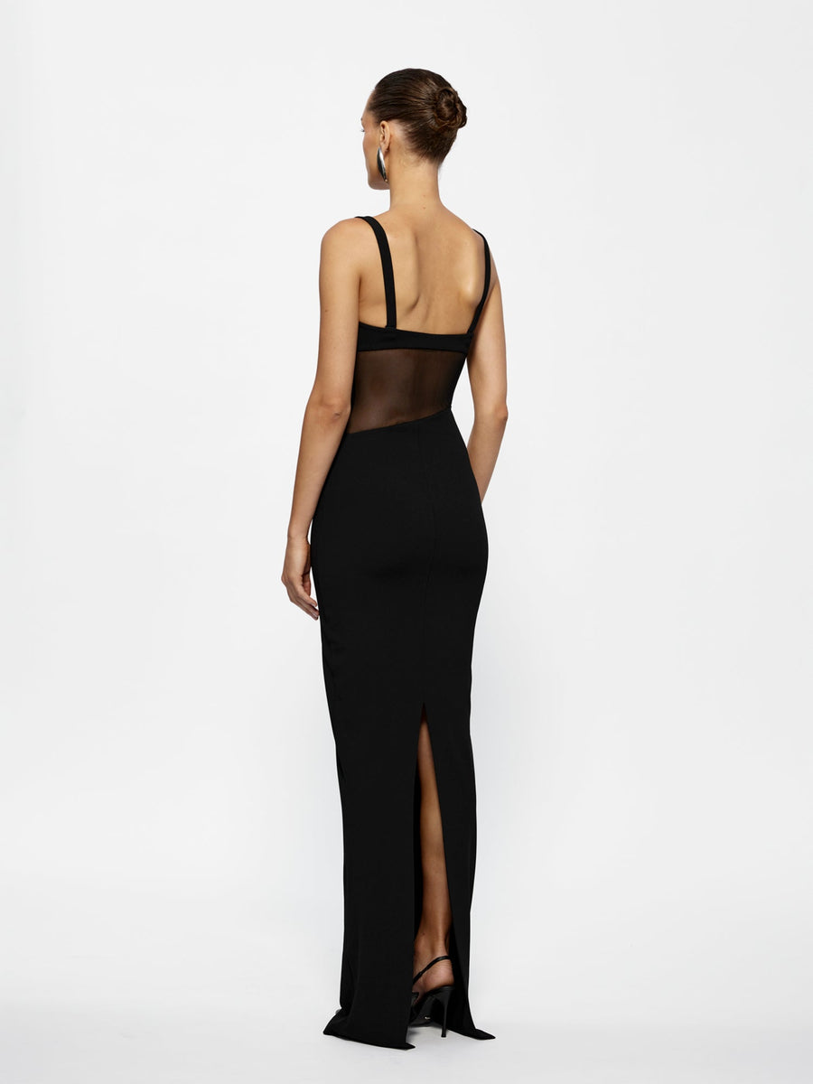 Cyia Gown Black - Elegant Crepe | Effie Kats– EFFIE KATS